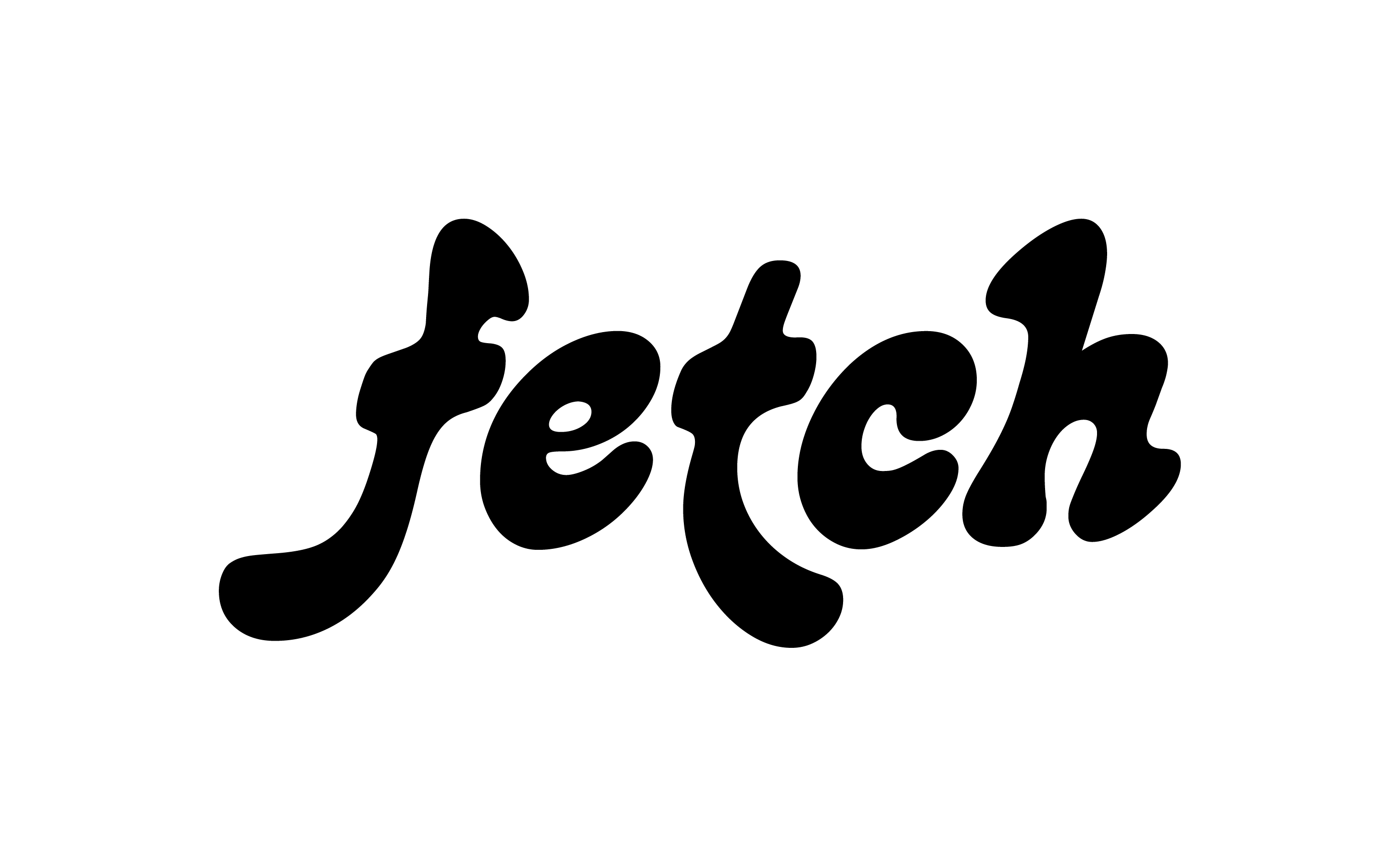 FETCH LOGO BLACK- Reusable Bag – Fetch Bags